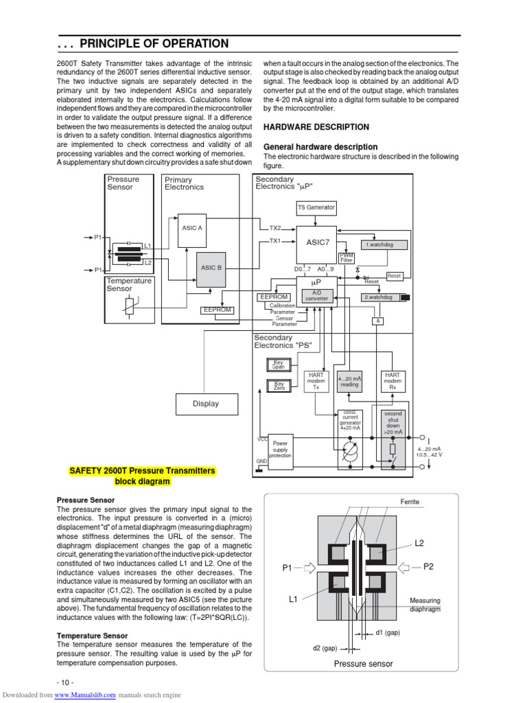 2600T Series Pressure Transmitters 1 | PDF | Analog To Digital ...