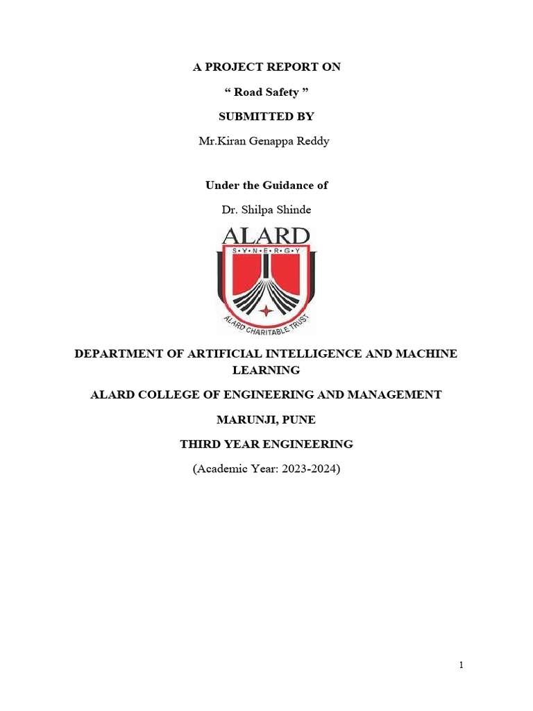 Audit Course Report | Download Free PDF | Traffic Collision | Road Traffic Safety