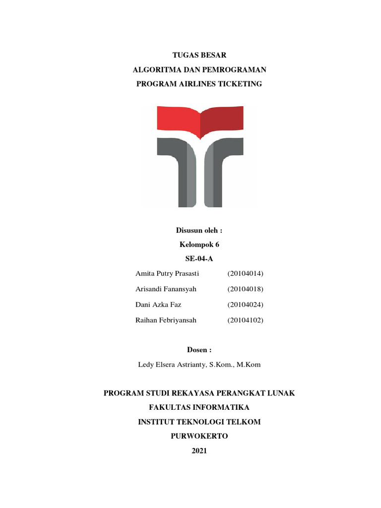 Tugas Besar Algoritma Pemrograman | PDF | Komputer Tugas Besar Algoritma Pemrograman | PDF | Komputer