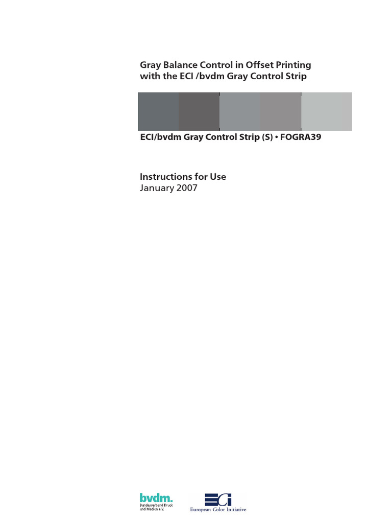 Eci BVDM Graycon Doc Eng | PDF | Image Processing | Light
