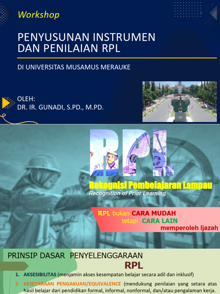 Panduan Penyelenggaraan RPL di PT | PDF | Karier & Perkembangan | Bisnis