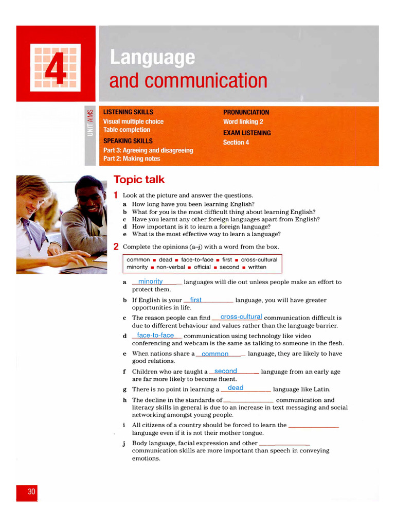 Speaking 4 | PDF | Communication | Cross Cultural Communication