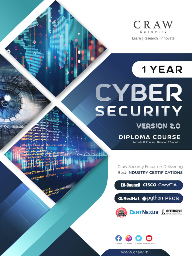 Cyber Security Diploma Course | PDF | Python (Programming Language) | Ip Address