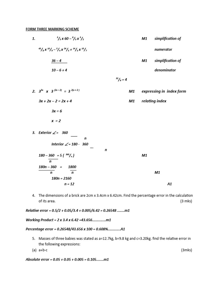 2021 T2 MATHS Form 3 Ms 1 | PDF | Elementary Mathematics | Mathematics