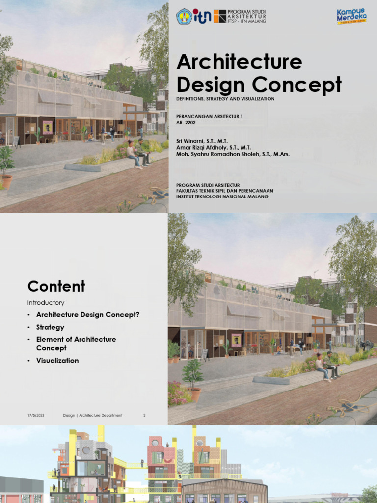 6th Topics - Architecture Design Concept | PDF | Concept | Design