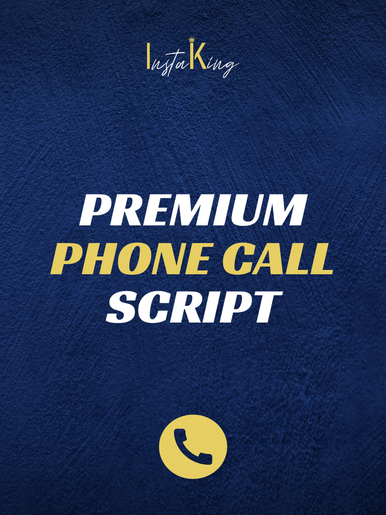 Badboy SocialMediaDecodedPhoneCallScript | PDF