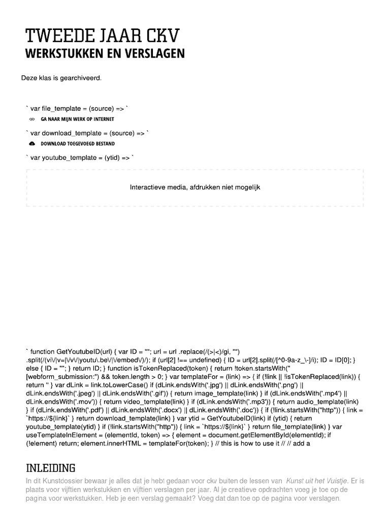 KuhV-5V.CKV3-Wes Mulder-Tweede Jaar ckv-1 | PDF