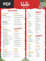 Restoran Mahbub Food Menu | PDF | Foods | Cuisine