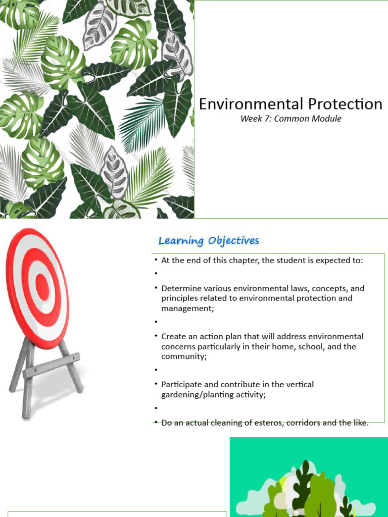 Topic 4 - Environmental Protection and Management | PDF | Pollution ...