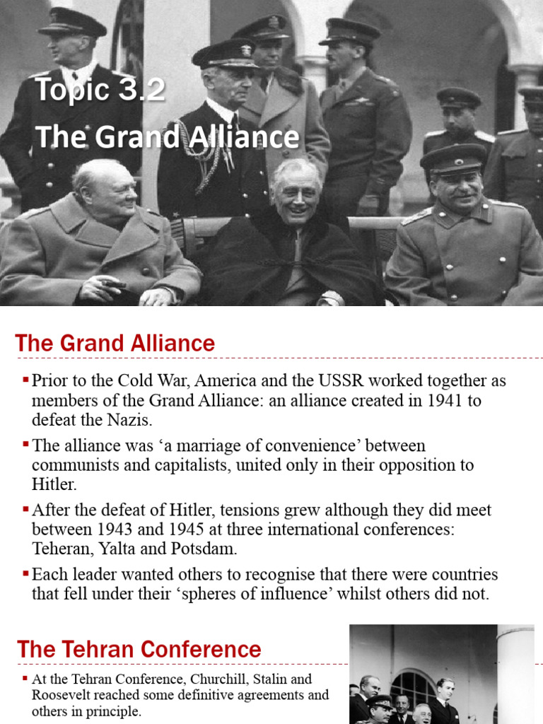 3.2 The Grand Alliance - PowerPoint Presentation | PDF | Allies Of ...