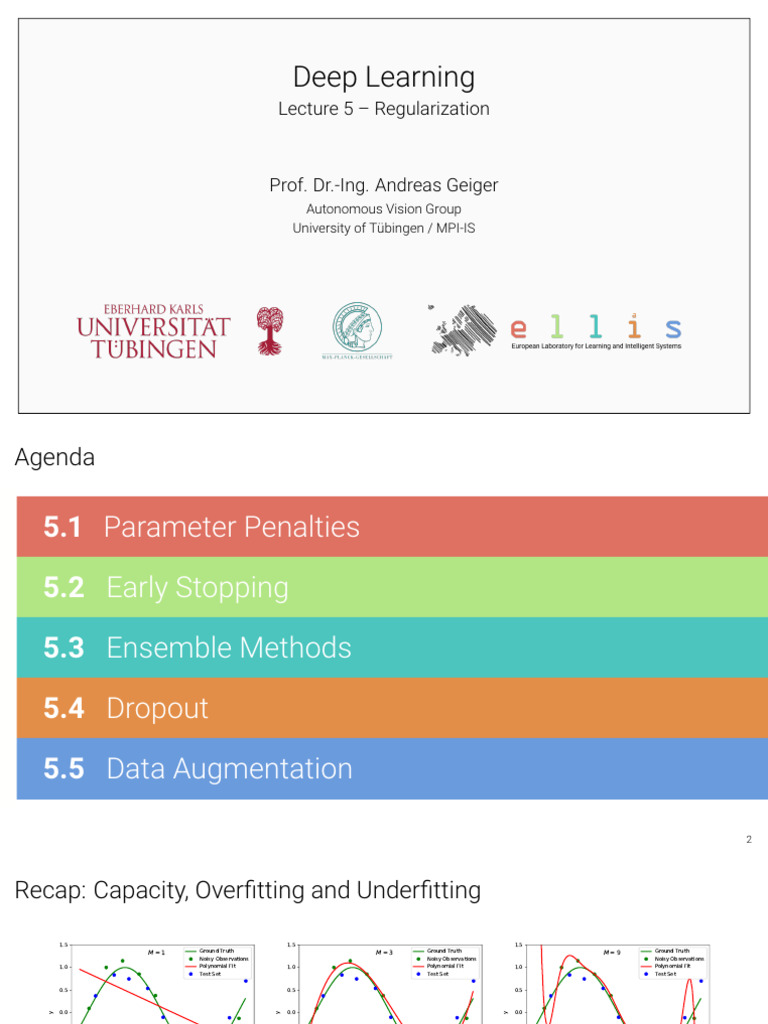 Lec 05 Regularization | PDF | Mathematics | Cybernetics