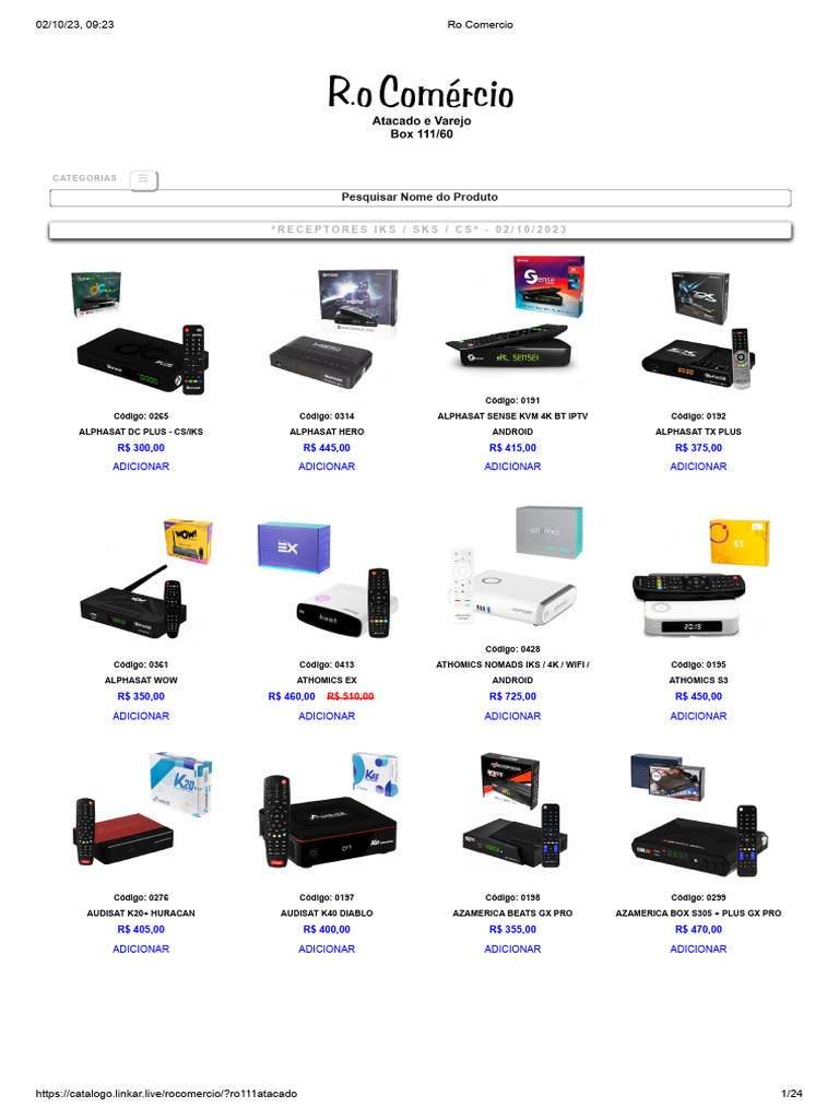 Catalogo 02.10.23 | PDF | Electrónica | Ciencias de la Computación