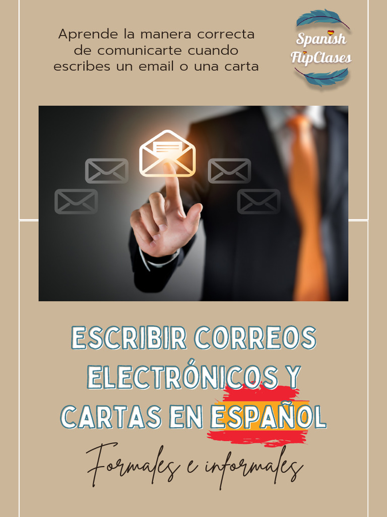 Escribir correos y cartas en español | PDF