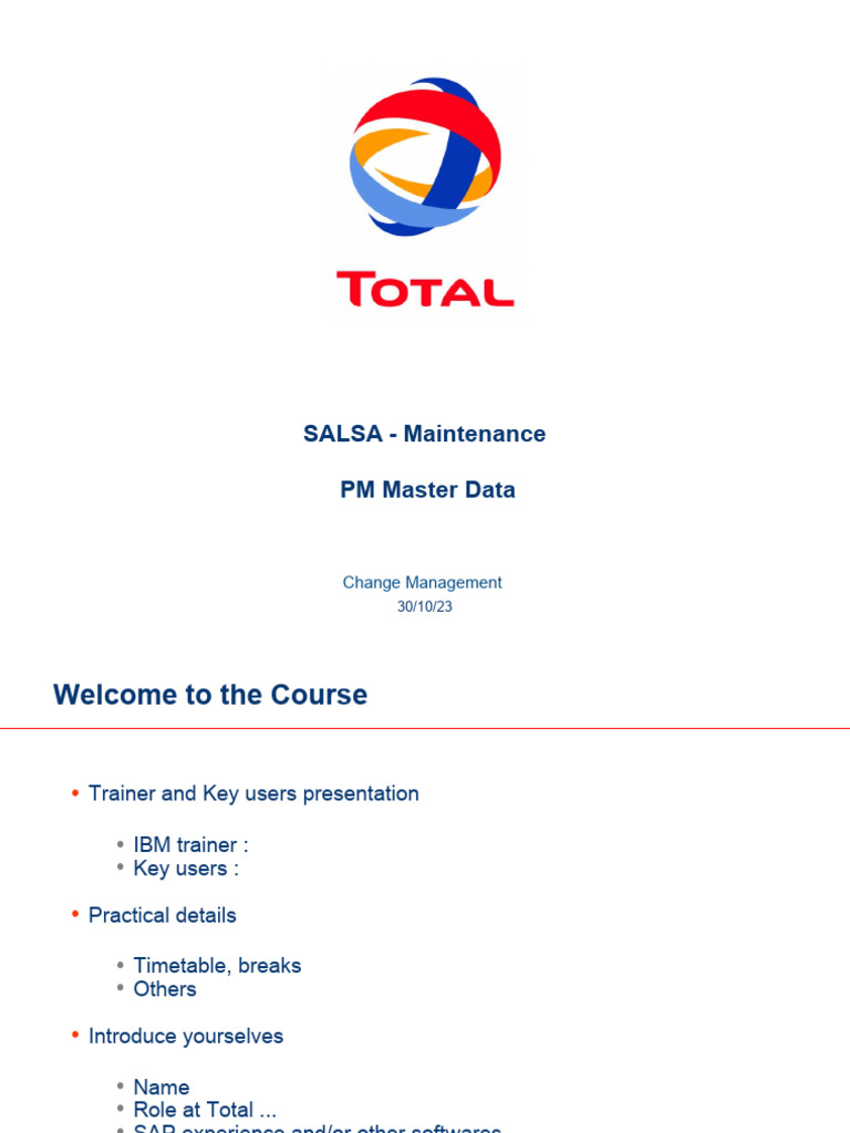 01 - MasterData Presentation - EN | PDF