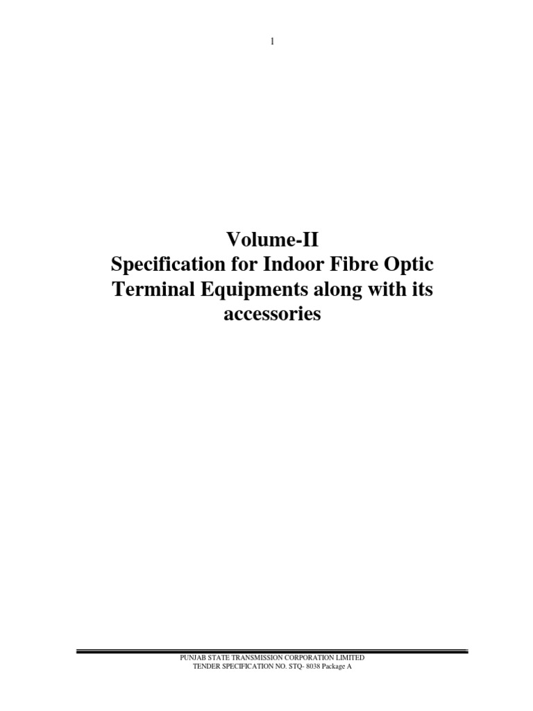 Specification of Terminal MUx | PDF