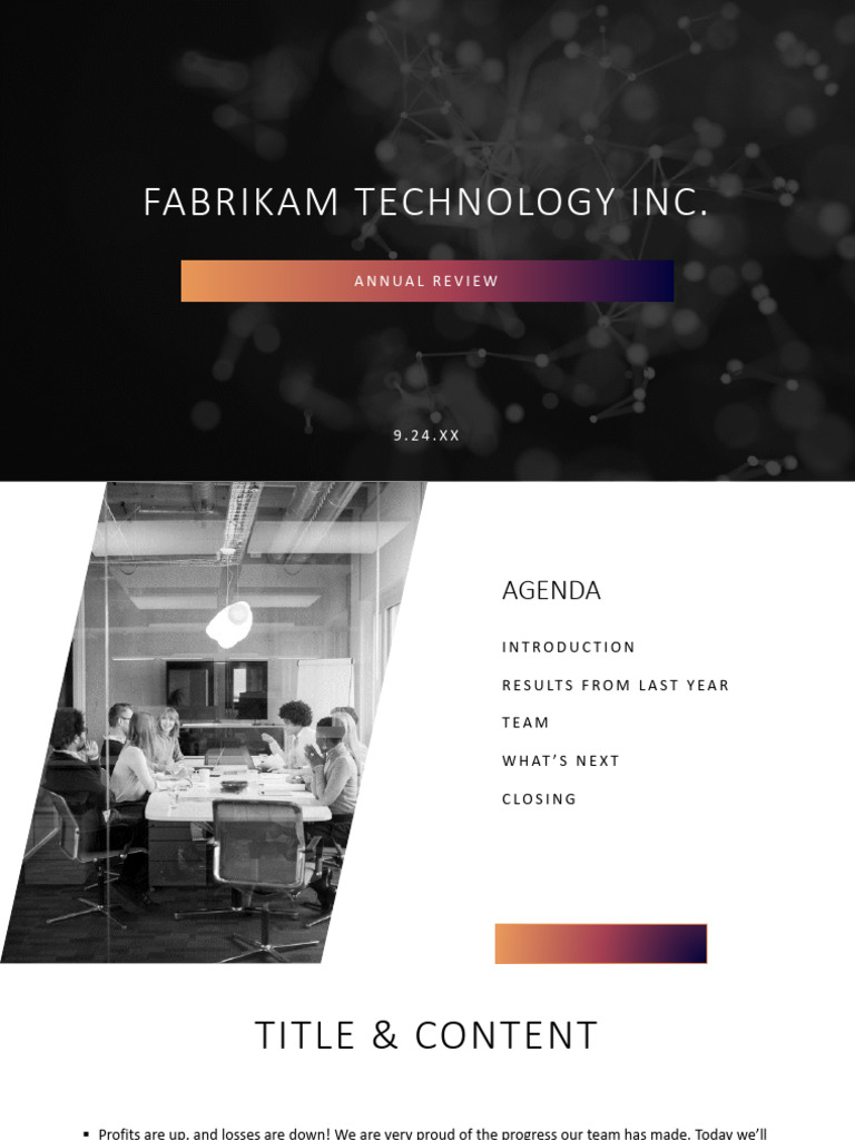 Fabrikam Technology Inc | PDF | Economies | Business