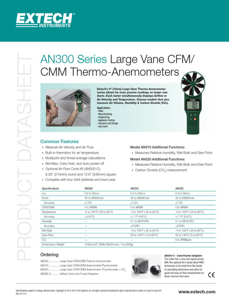 An310 Data Sheet | PDF | Equipment | Continuum Mechanics