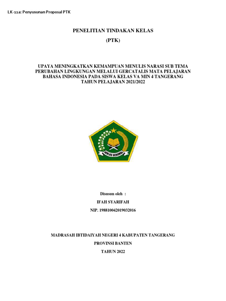 Tugas LK 11 IFAH | PDF