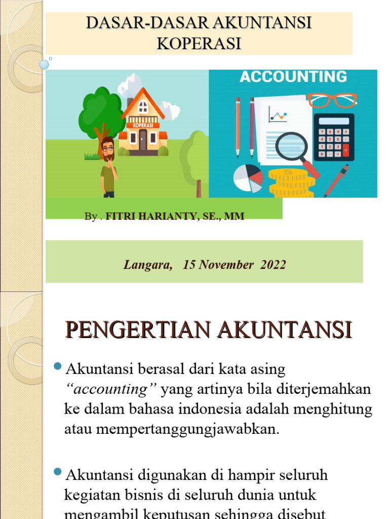 Dasar Dasar Akuntansi | PDF