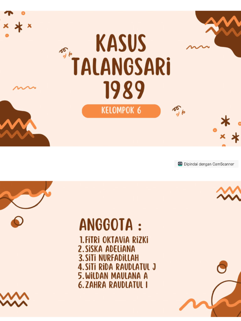 Kasus Talangsari 1989 Kel.6 XII MIPA 2 | PDF