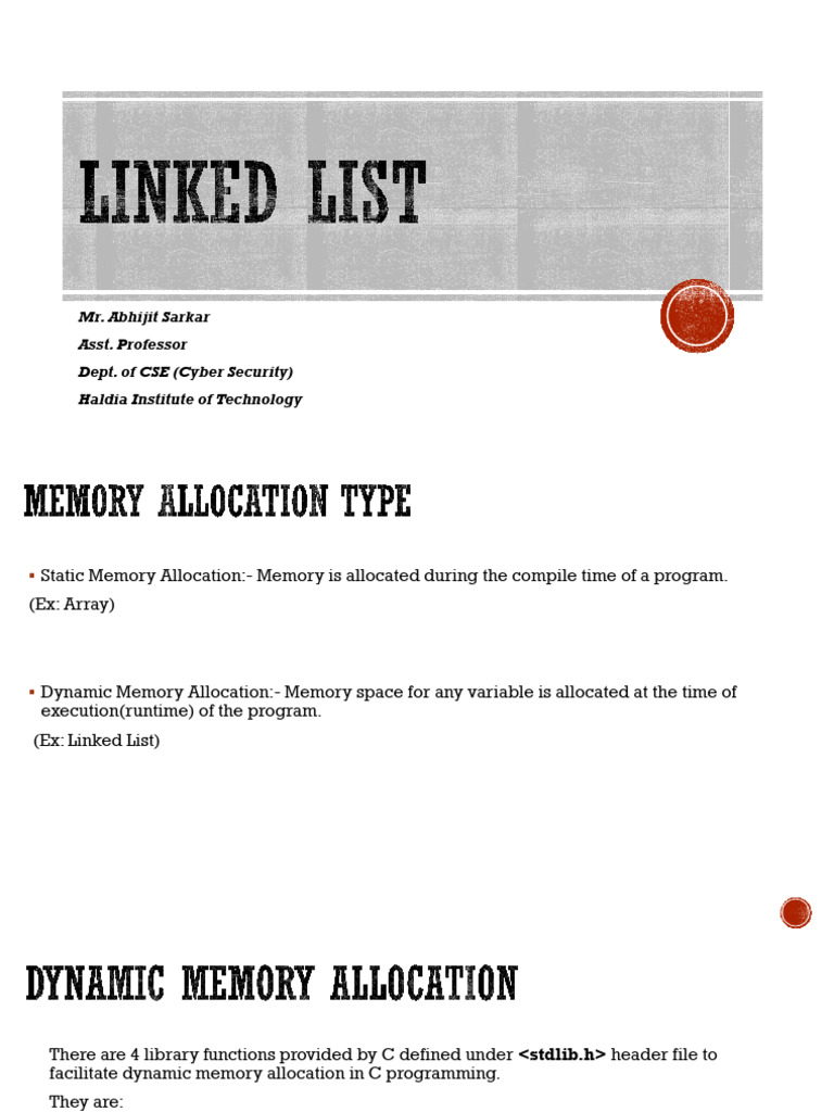 Linked List | PDF | Pointer (Computer Programming) | Queue (Abstract ... Linked List | PDF | Pointer (Computer Programming) | Queue (Abstract ...