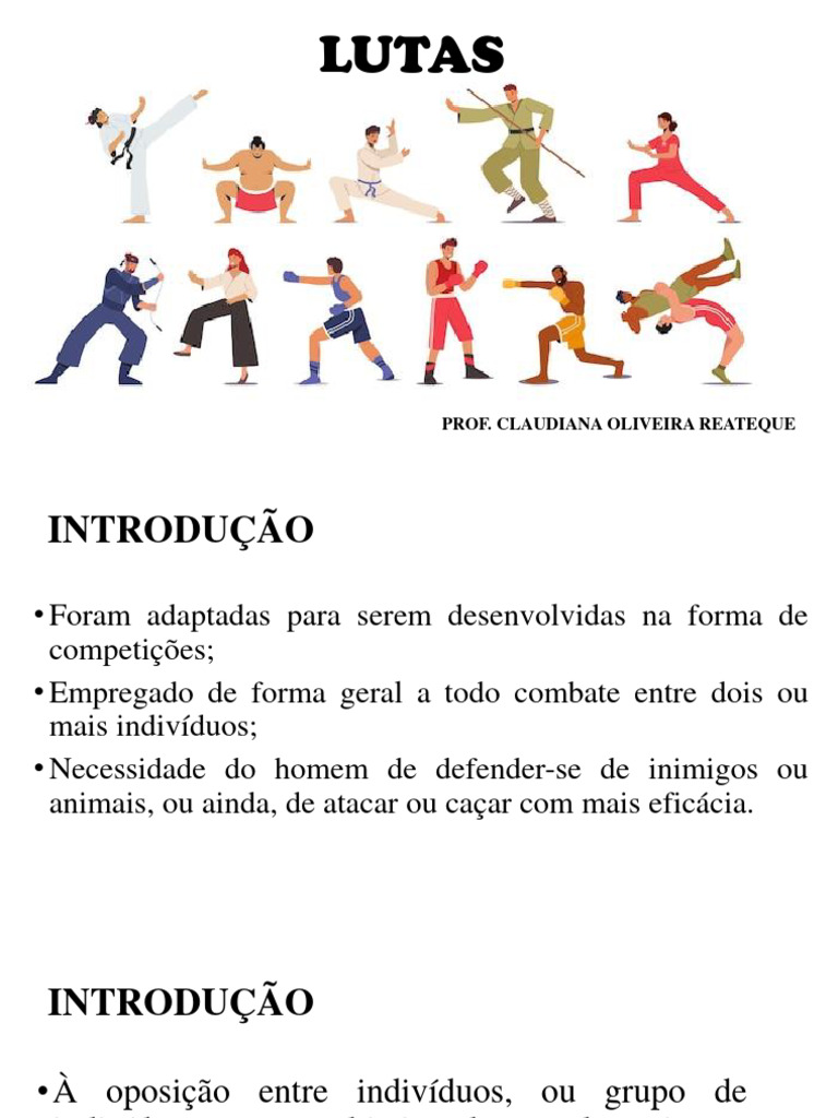 História e Origem das Lutas | PDF | Ciências Sociais | História