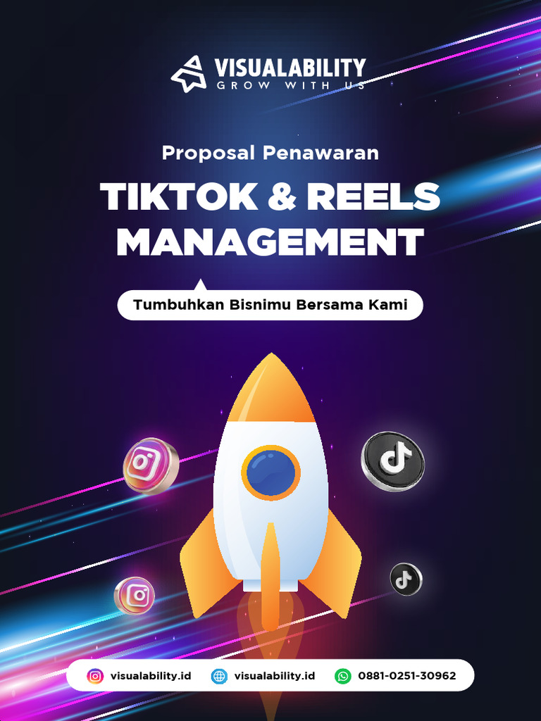 Proposal Jasa Manajemen TikTok | PDF