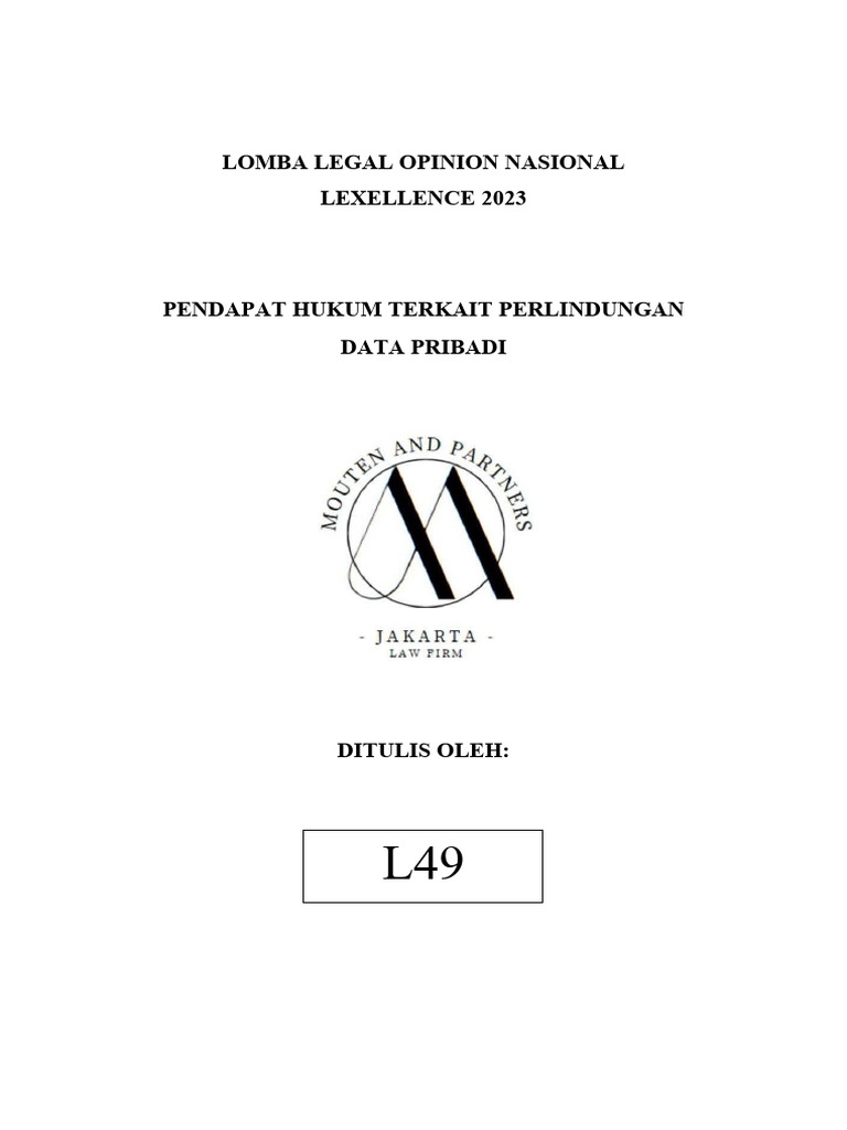 Contoh LO Untuk Seleksi | PDF