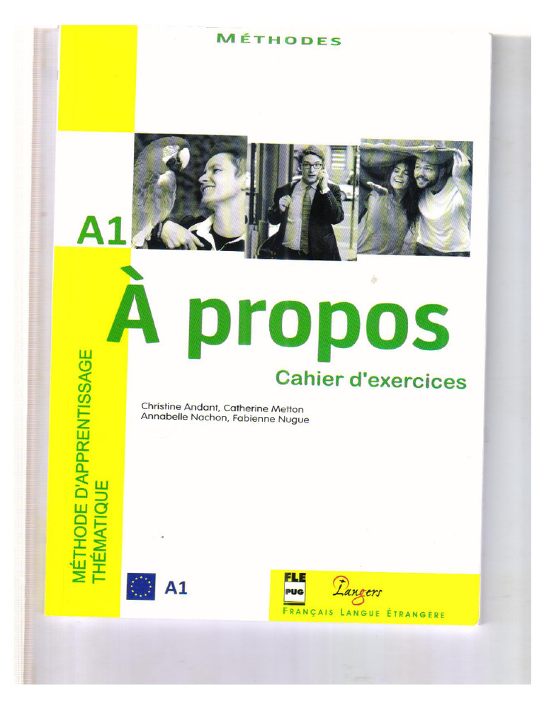 A Propos Cahier D'exercices | PDF