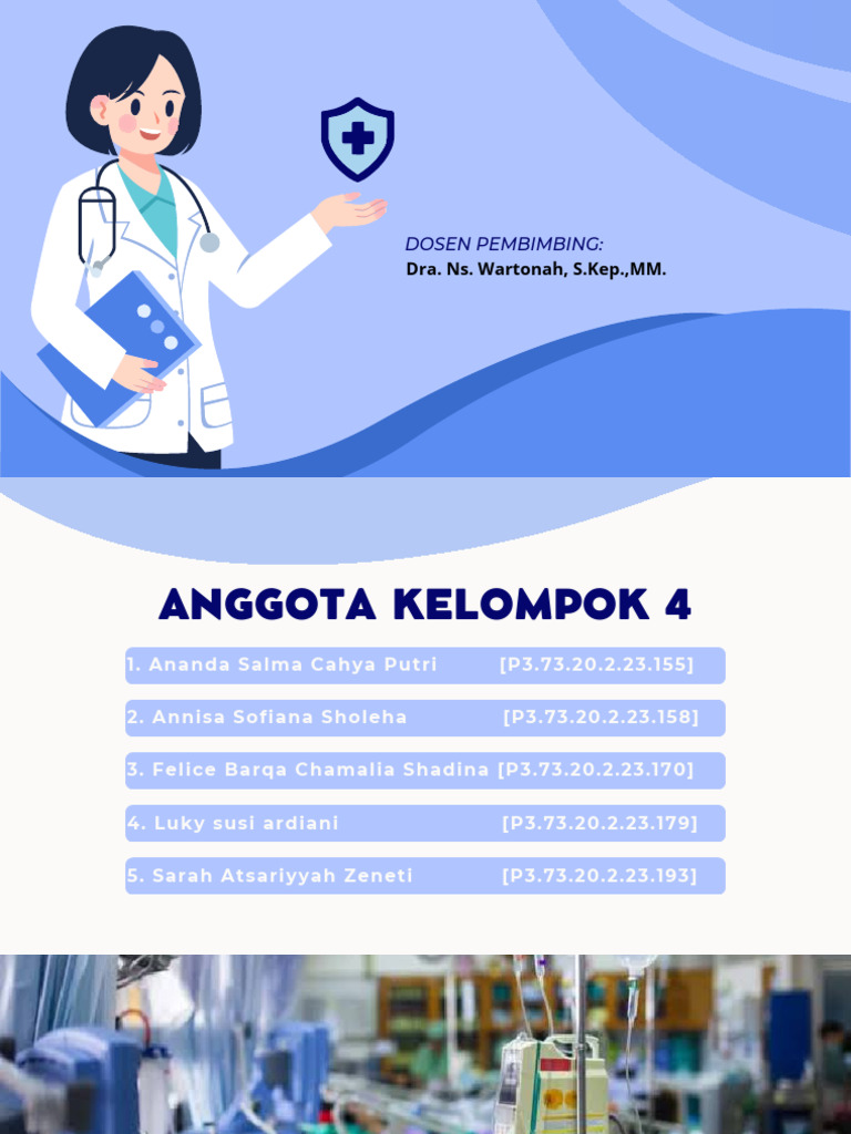 Infeksi Nosokomial Kelompok 4 | PDF