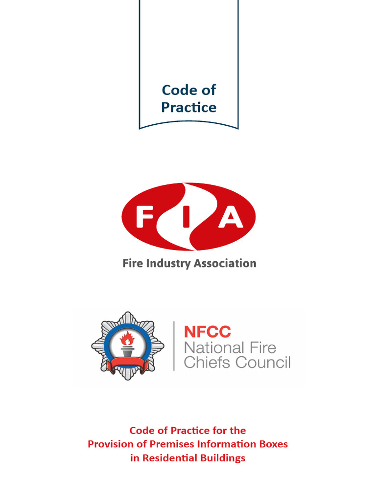 FIA and NFCC Code of Practise For The Provision of Premises Information ...
