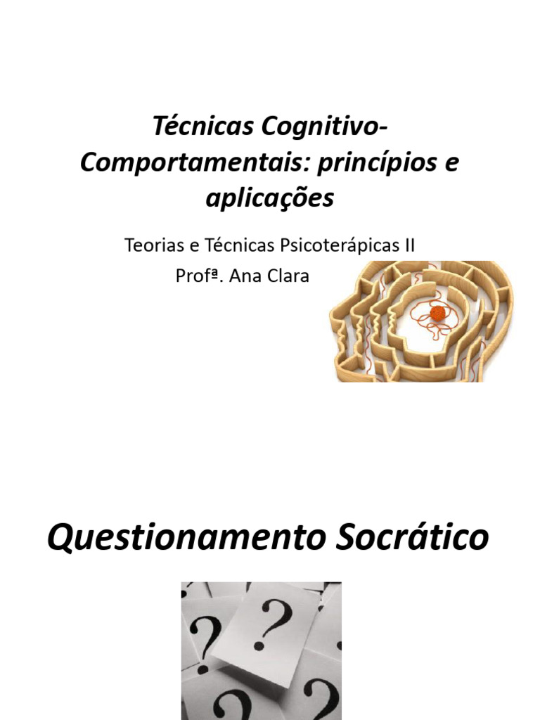 Unidade IV - Questionamento Socrático e Descoberta Guiada | PDF ...