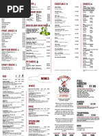 Cappello Cocktail Menu Digital | PDF