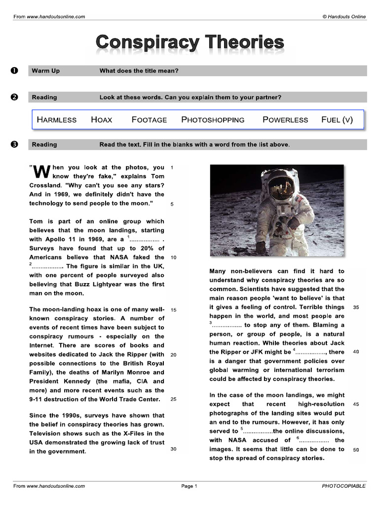 Conspiracy Theories | PDF