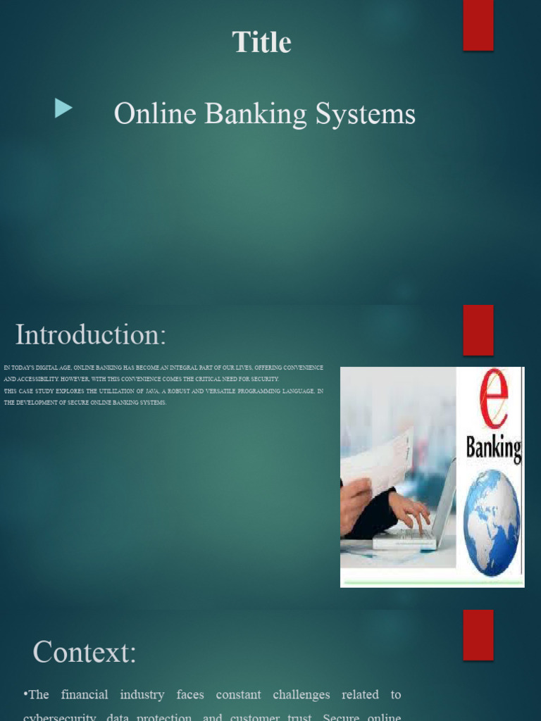 Online Banking System | PDF | Security | Computer Security