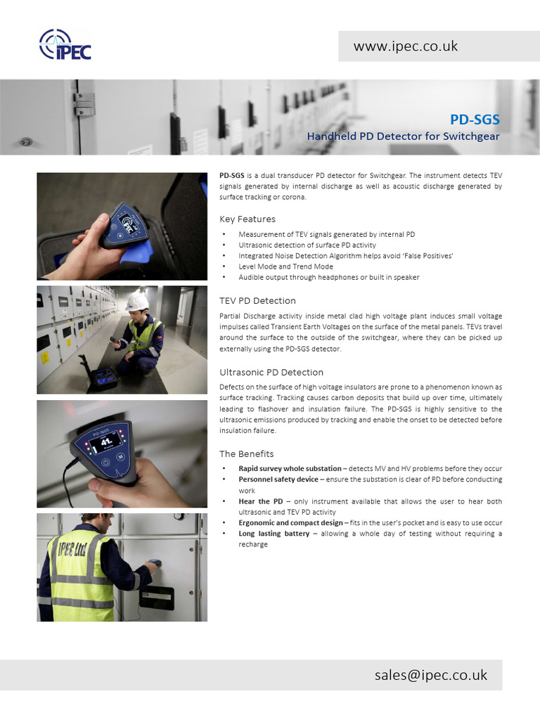 Product Specification - PD-SGS - IPEC | PDF | Physical Quantities | Metrology