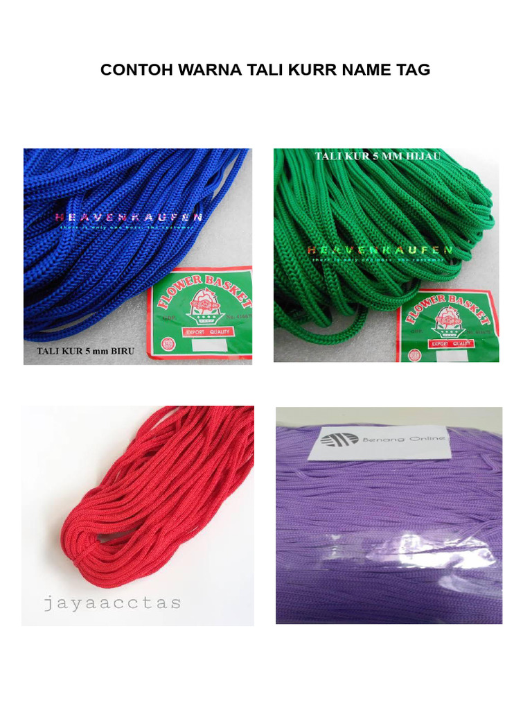Contoh Tali | PDF