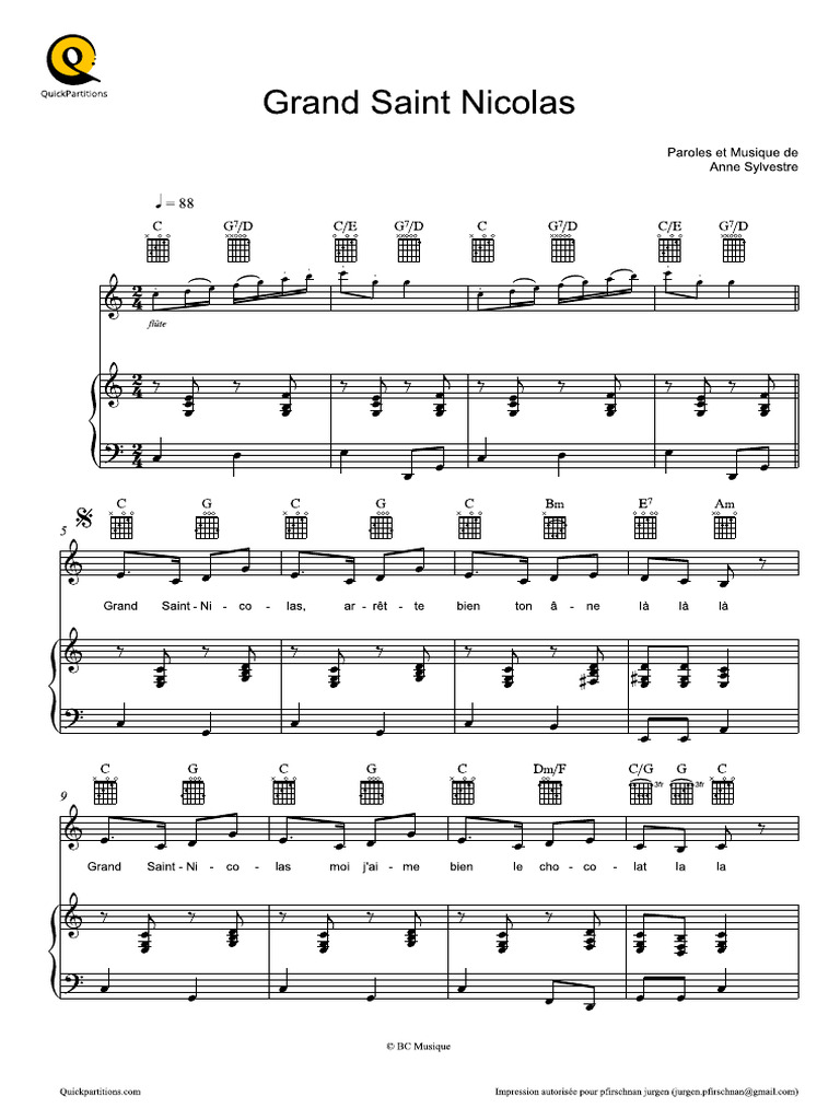 Grand Saint Nicolas | PDF