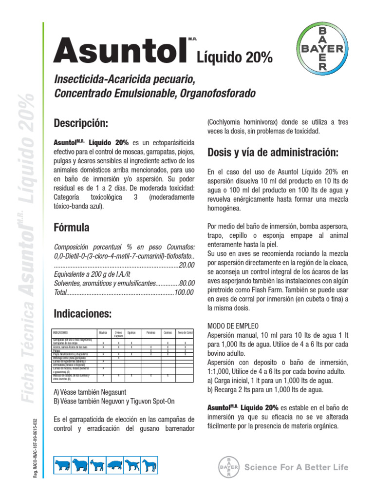 Asuntol Liq Fic Ha Tecnica | PDF