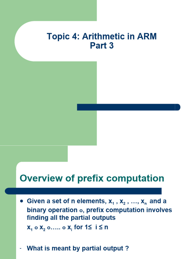 ARM Arithmetic Part3 | PDF | Theoretical Computer Science | Computer Programming