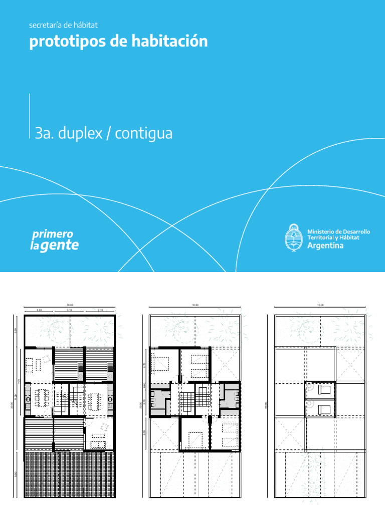 SH Sistema Prototipos 3a. Duplex Contigua | PDF