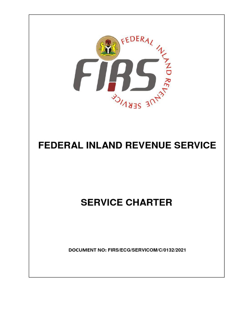 Firs Service Charter | PDF | Taxes | Tax Evasion