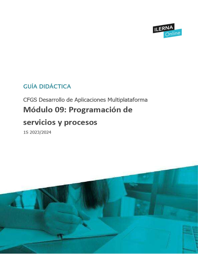 GD CFGS Dam M09 1S2324 | Descargar gratis PDF | Hilo (Computación) | Red de computadoras