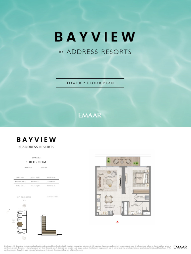 Bayview t2 Floor Plans | PDF | Metrology