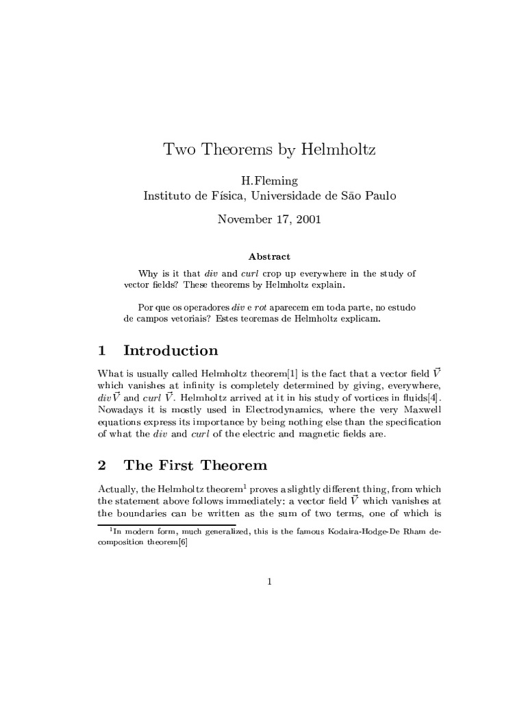 Helmholtz | PDF