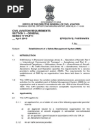 GACAR Part 5: Safety Management Systems | PDF | Safety | Risk