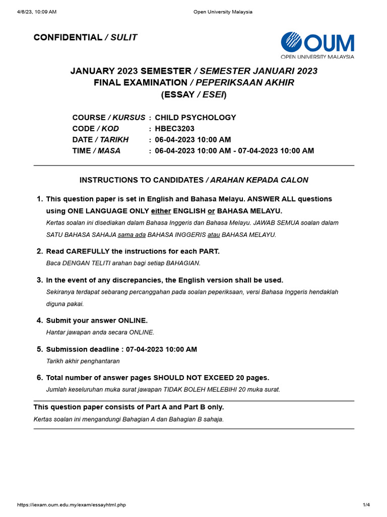 Open University Malaysia | PDF