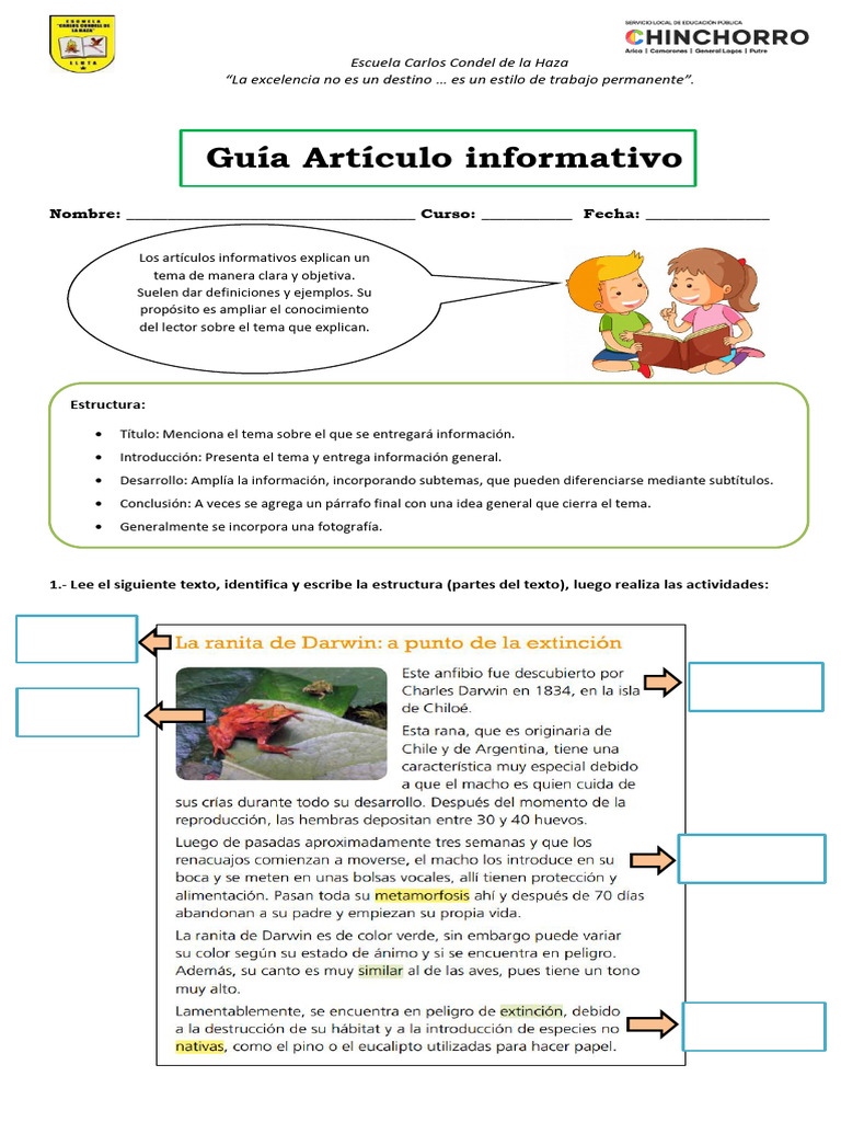 Comparto 'Guía Articulo Informativo' Con Usted | PDF | Organismos