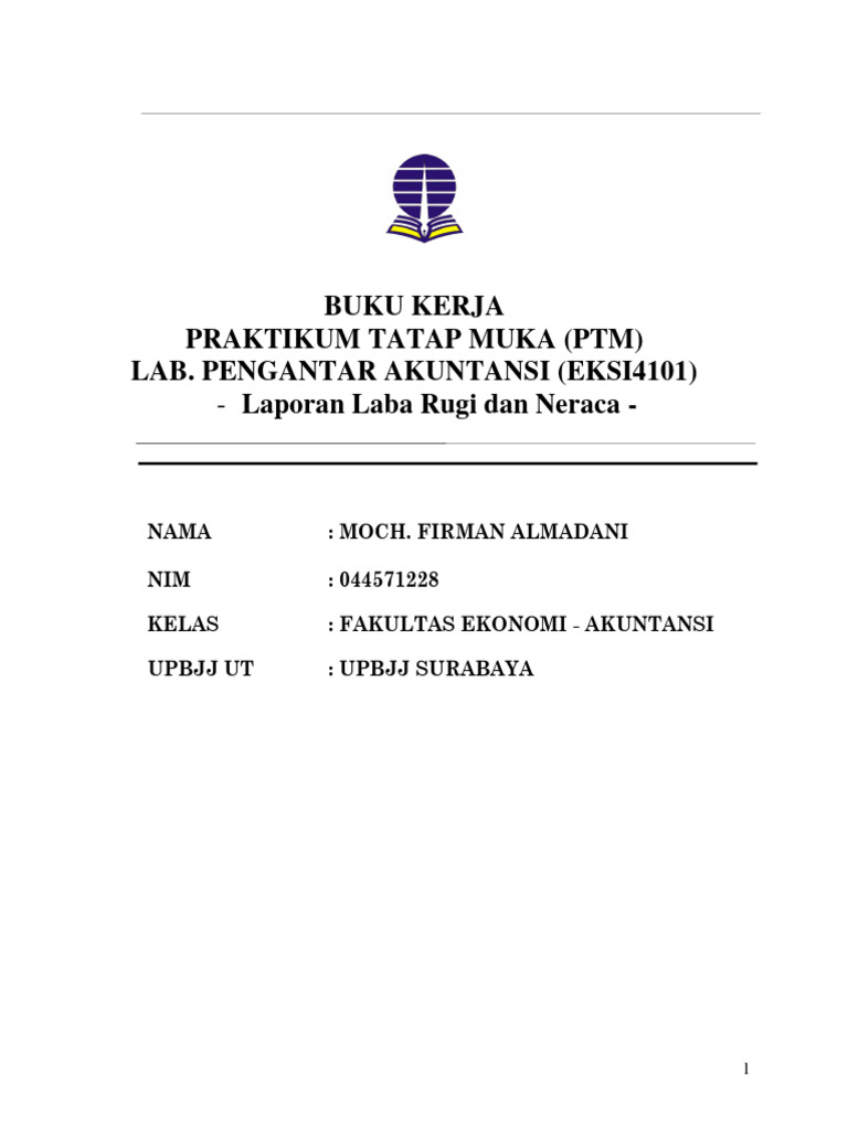 Tugas 7 Sesi 7 (Moch. Firman Almadani) | PDF | Pengelolaan Keuangan & Uang | Hukum