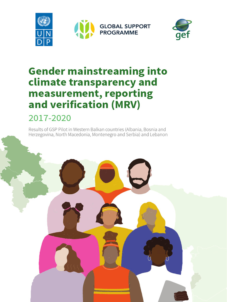 Undp NDCSP Gender Climate Transparency MRV GSP WesternBalkans | PDF ...
